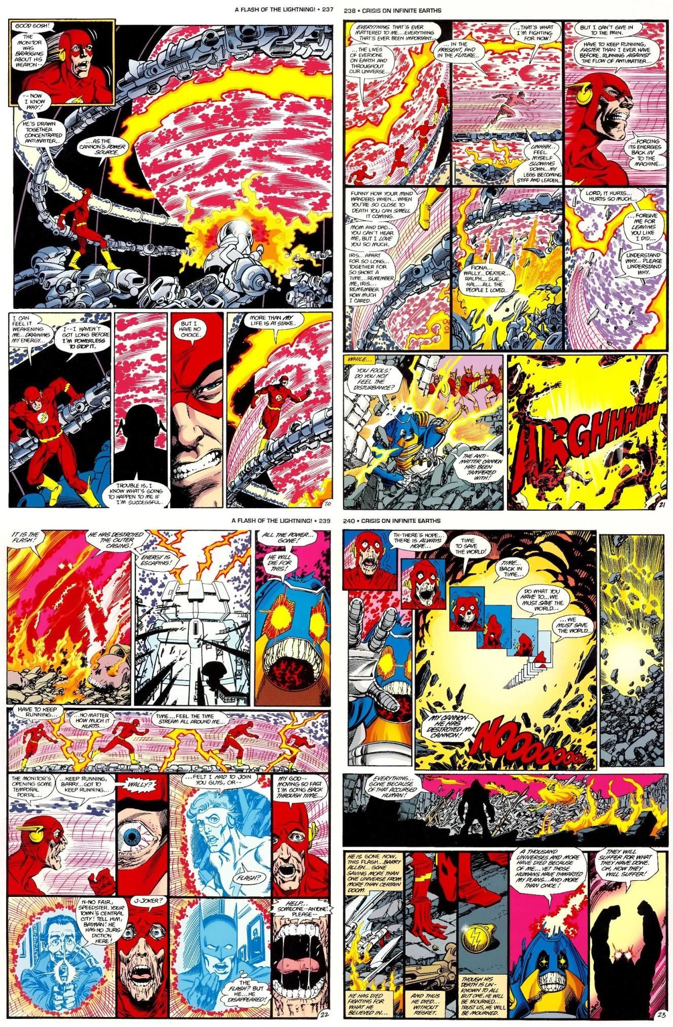 The Death Of Flash (DC Comics) - (1985)