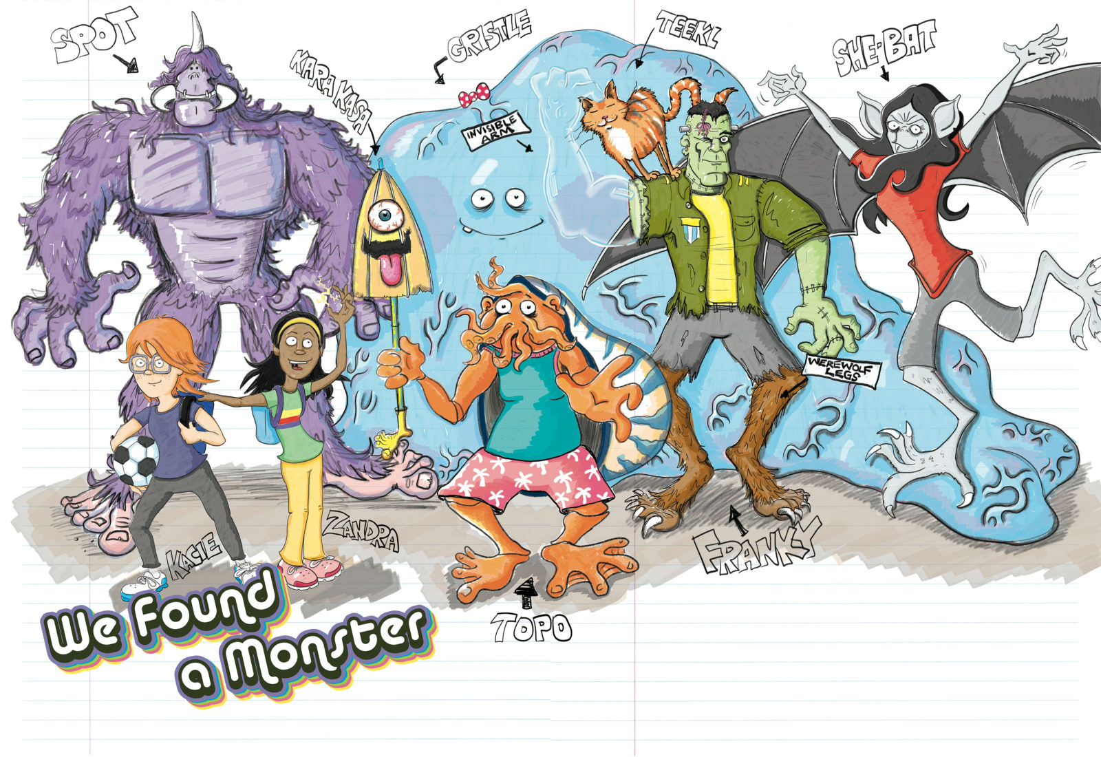 ‘The Secret Spiral of Swamp Kid’s’ Kirk Scroggs announces next DC book