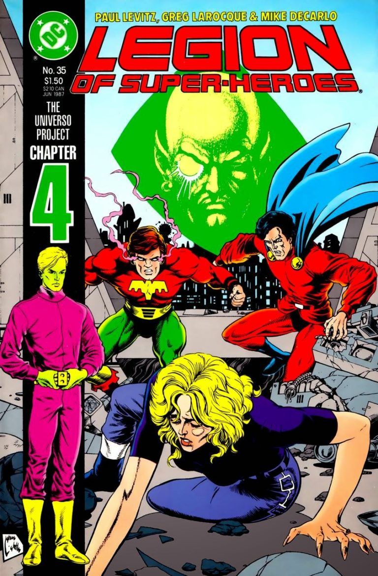 The Legion of Super-Heroes #32-35: The Universo Project (DC Comics ...