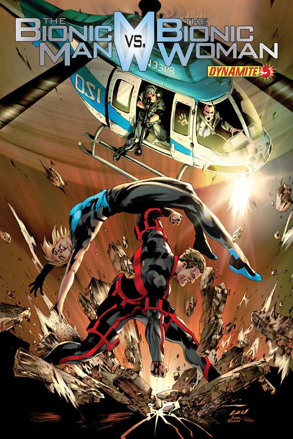 The Bionic Man vs. The Bionic Woman #5 (@DynamiteComics) • Comic Book Addicts