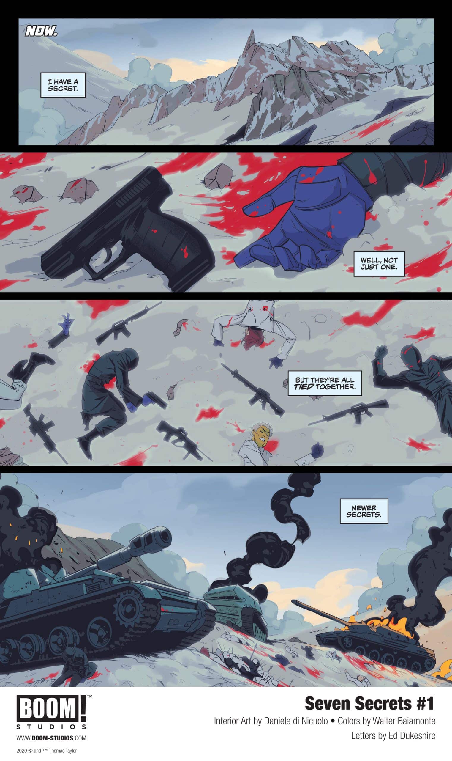 First Look at SEVEN SECRETS #1 from BOOM! Studios • Comic Book Addicts